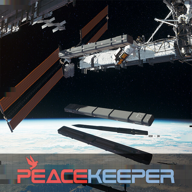 ArtStation - Project PEACEKEEPER - Kinetic Strike Dart (KSD)