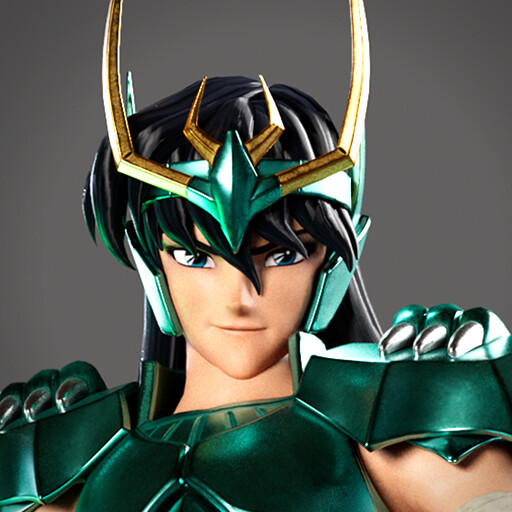 ArtStation - Dragon Shiryu - Saint Seiya