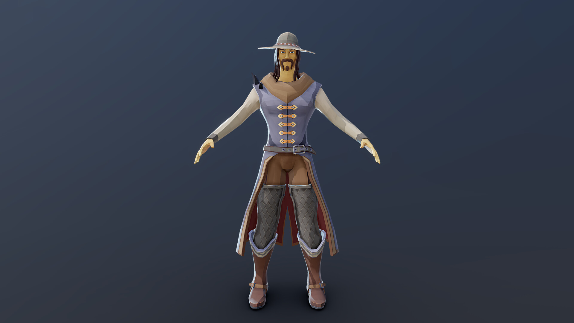 ArtStation - Low-poly style character