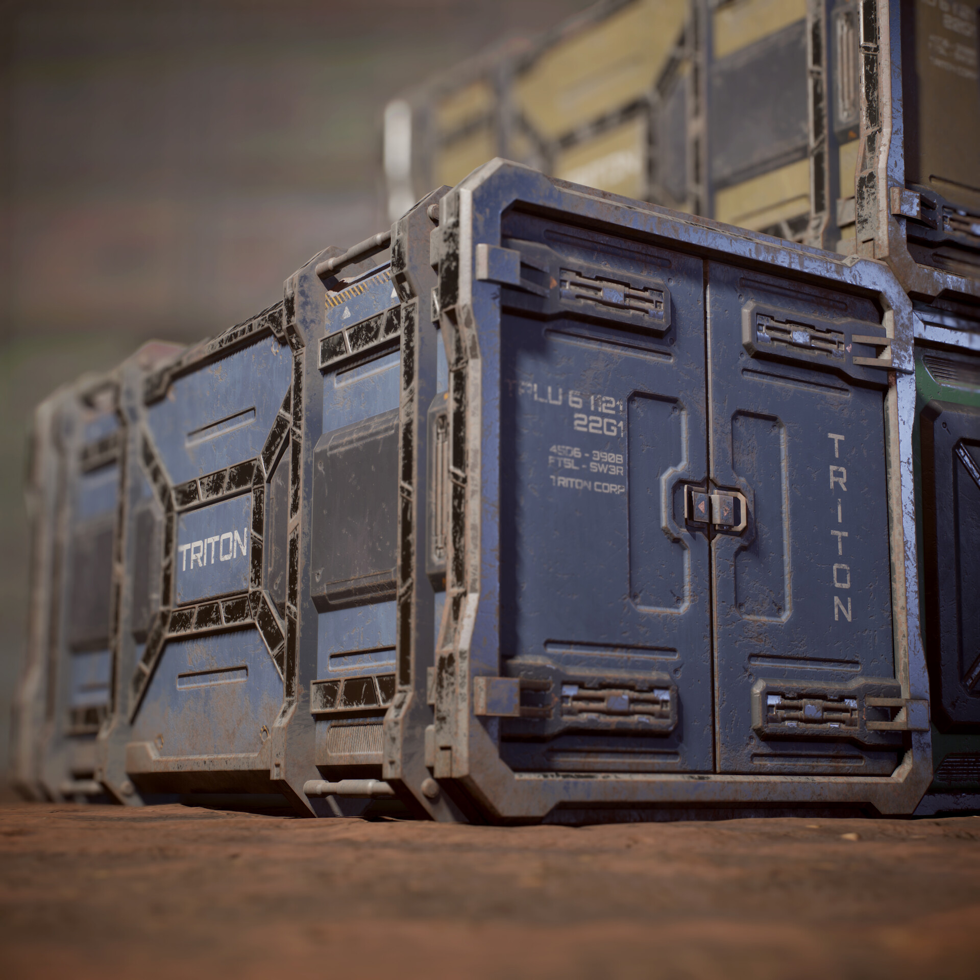 ArtStation - Sci-Fi Container