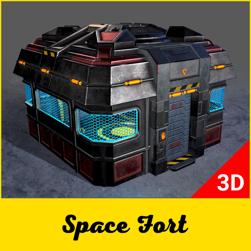 ArtStation - Space Fort