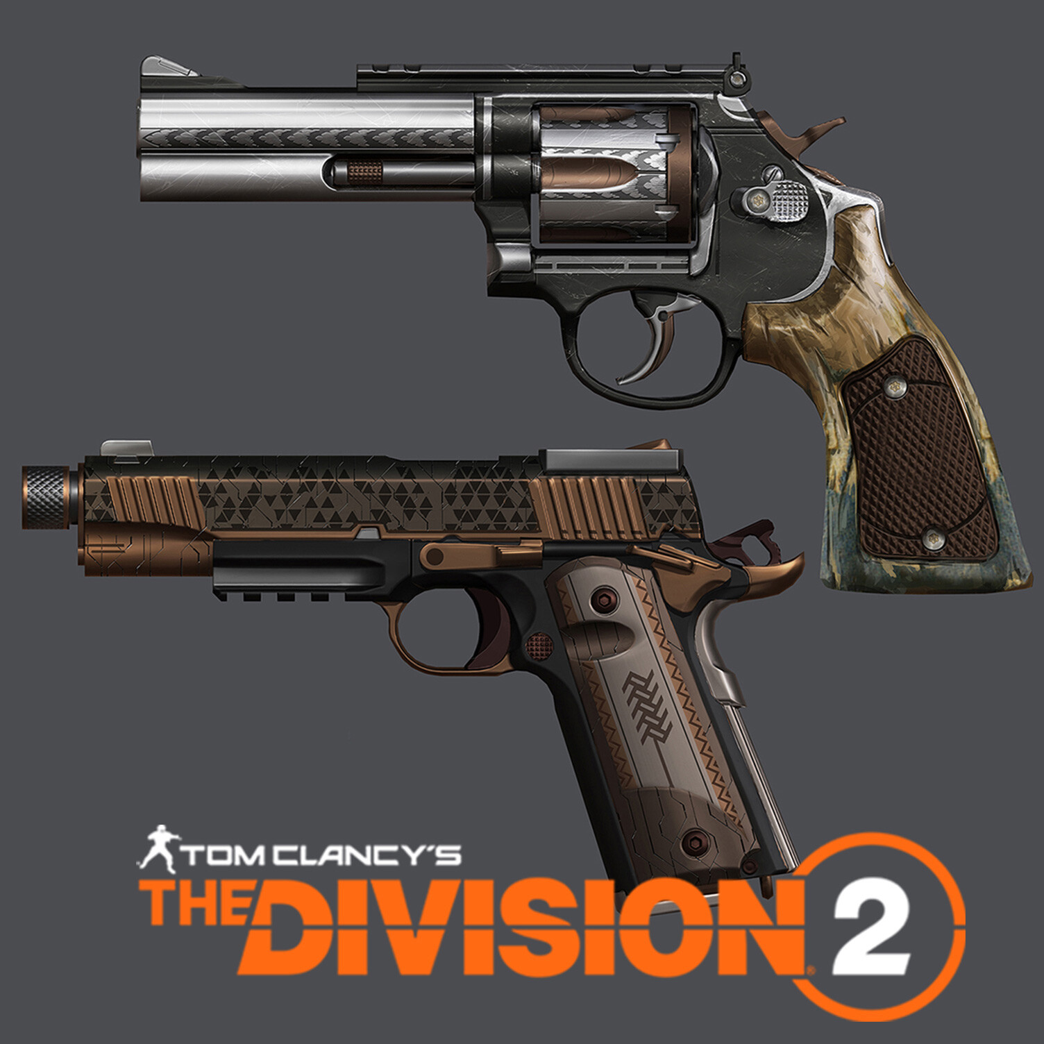 ArtStation - The Division 2 weapons