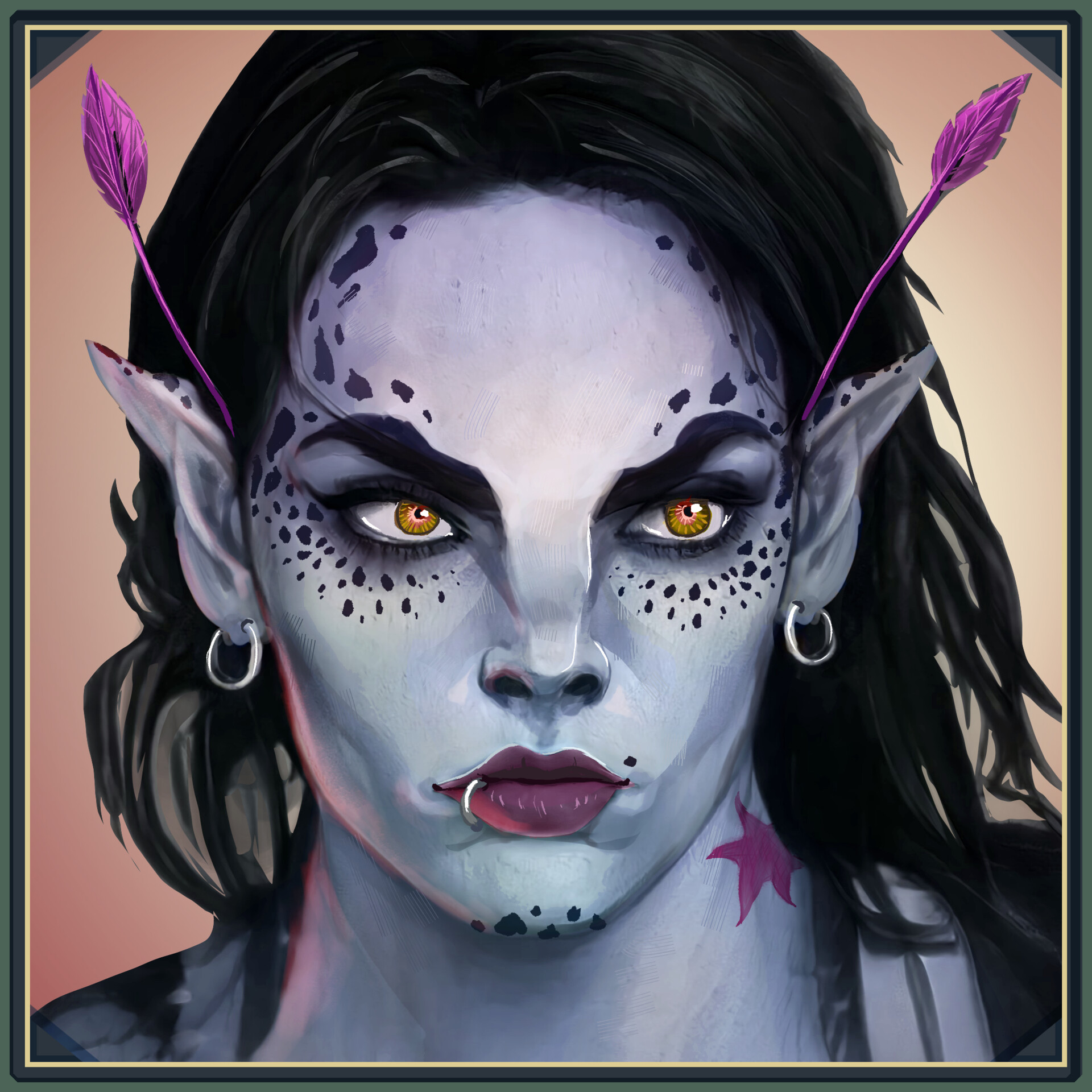 ArtStation - Aga K'Li(Portrait) - Aondal