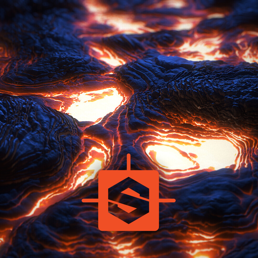 ArtStation - Lava procedural material