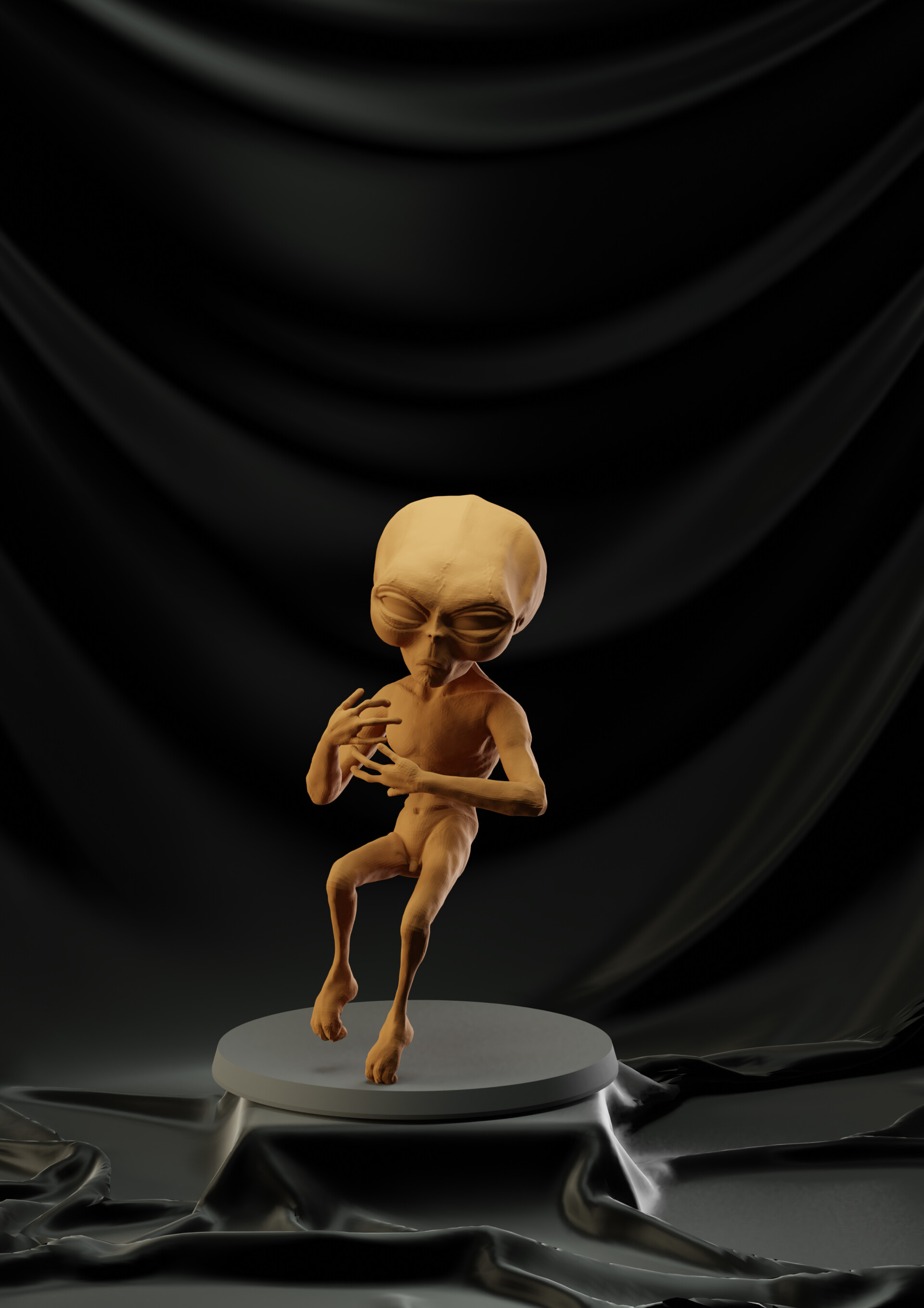 ArtStation - Alien in the pot