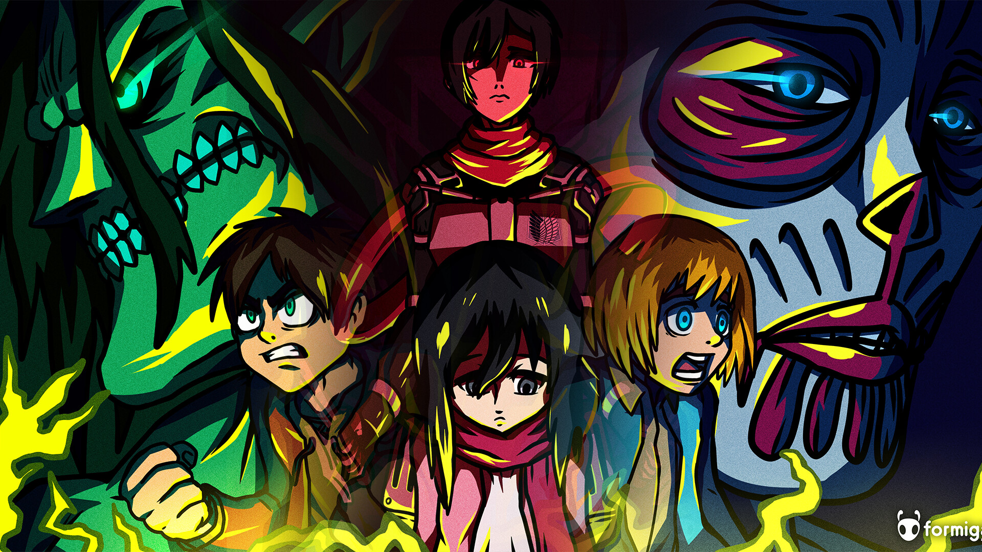 ArtStation - Shingeki no Kyojin ⚔️