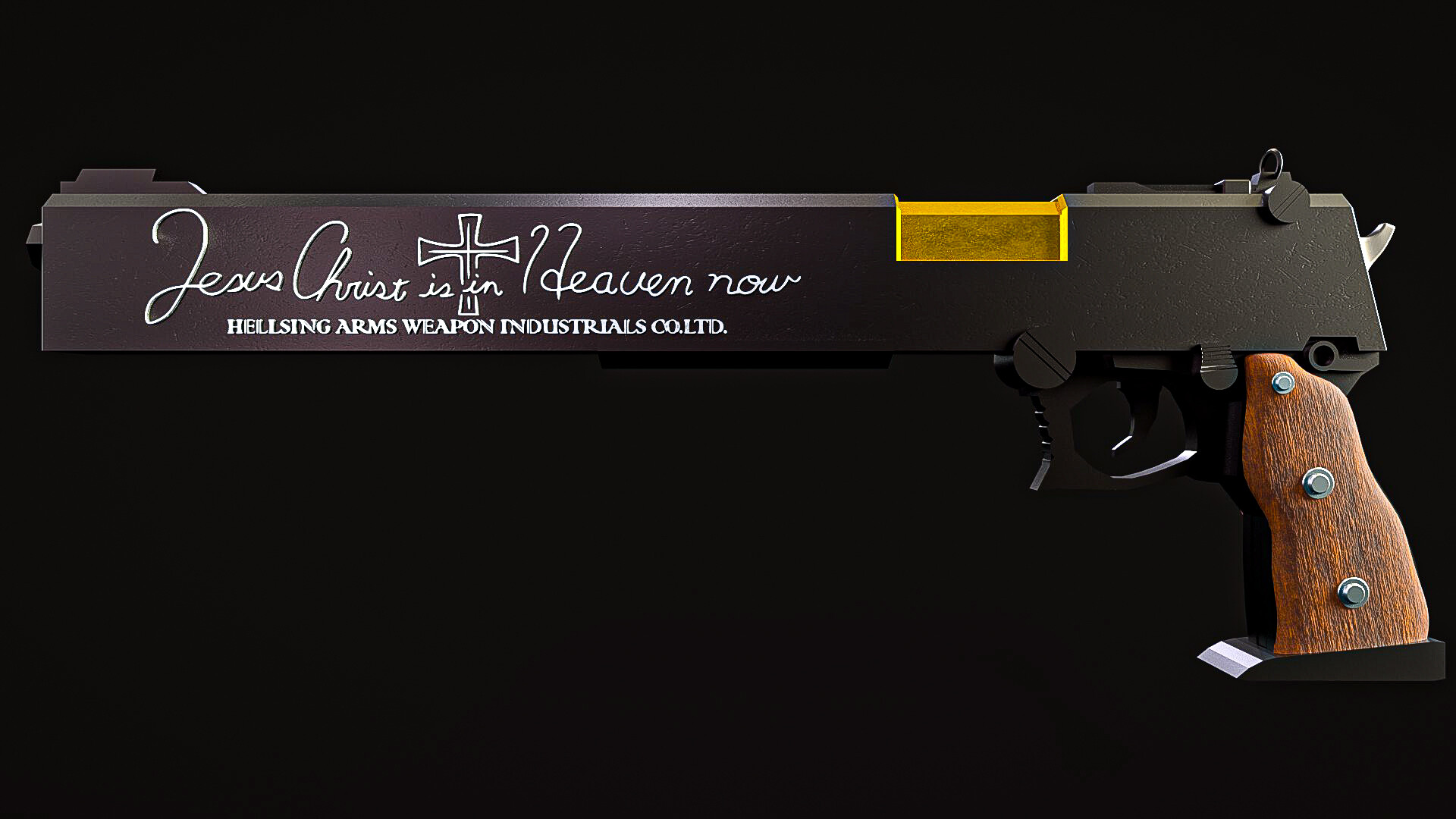 ArtStation - Alucard Jackal Pistol