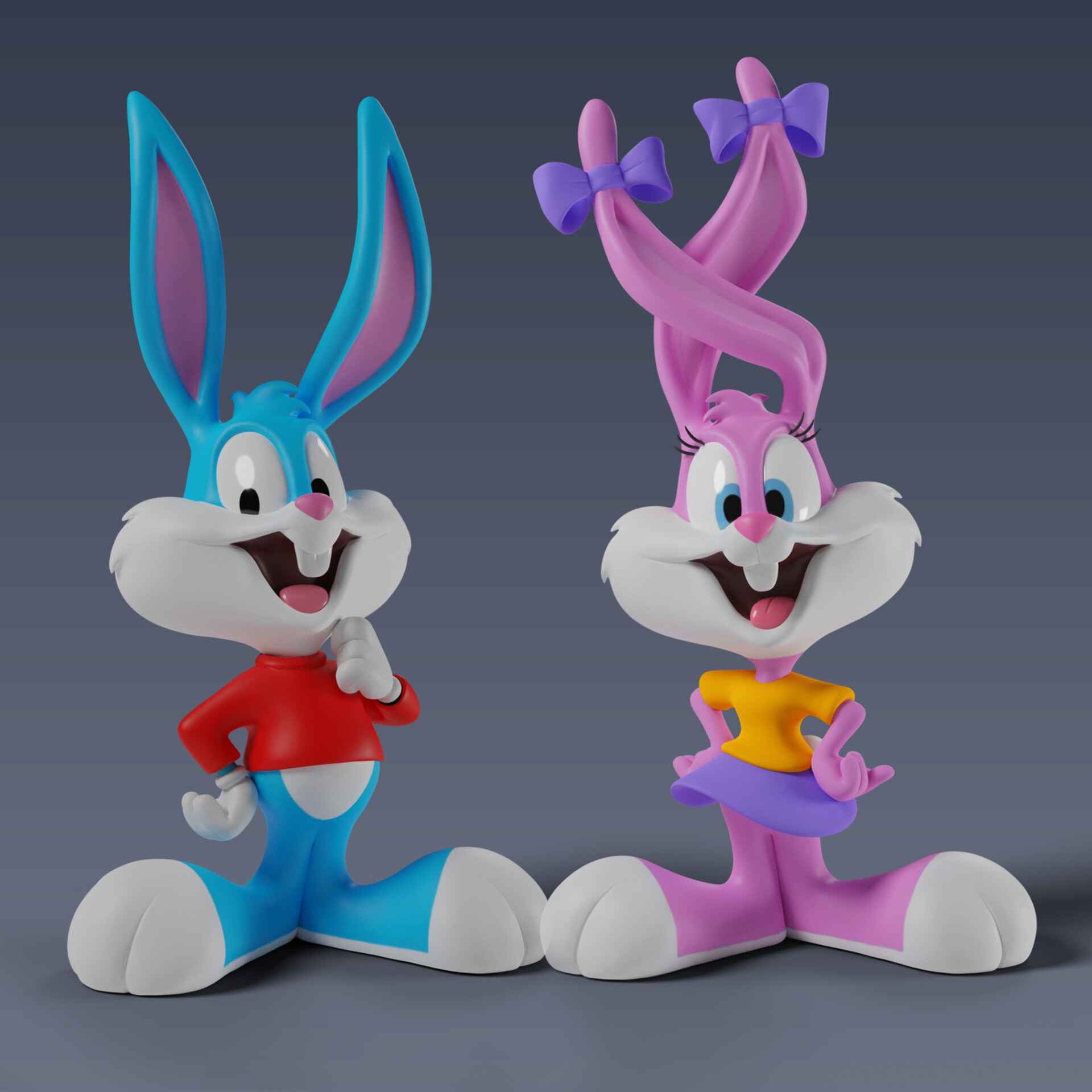 ArtStation - Tiny Toons Adventures for 3D printing