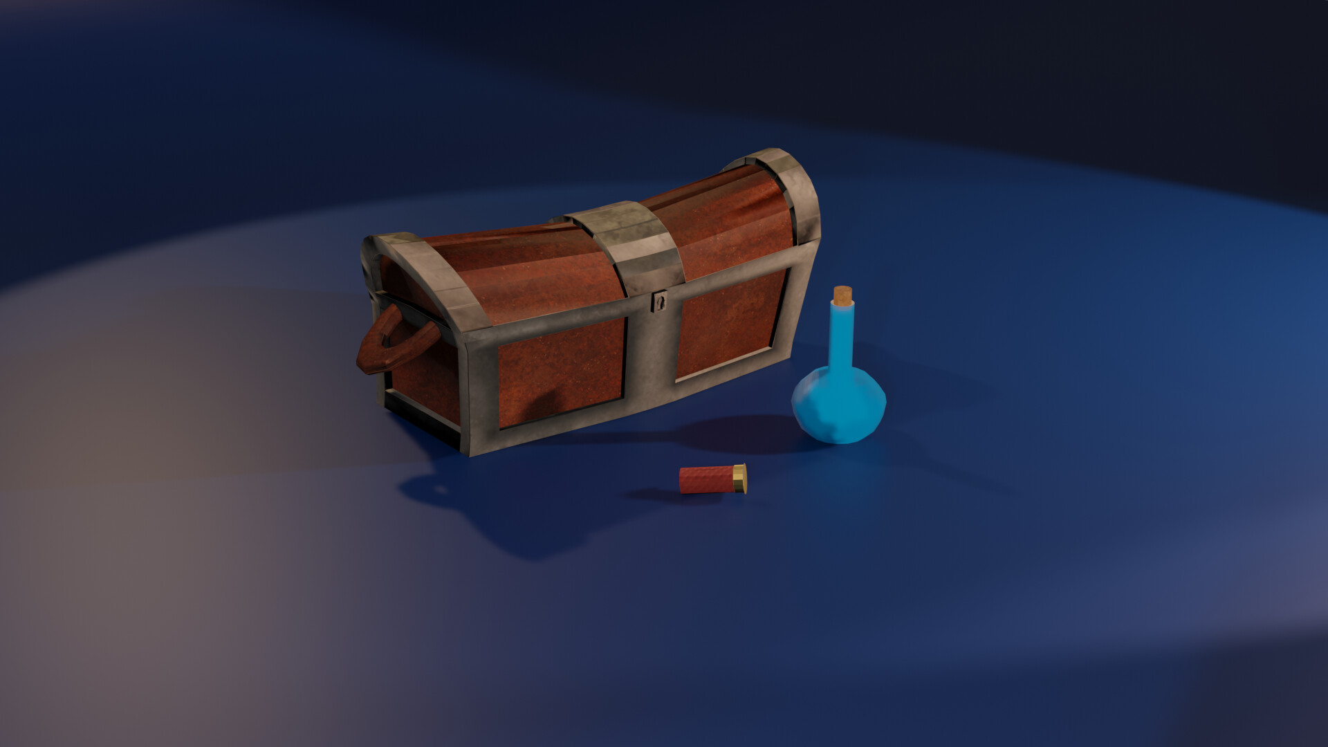 ArtStation - MI247_01:Treasure Chest & Props