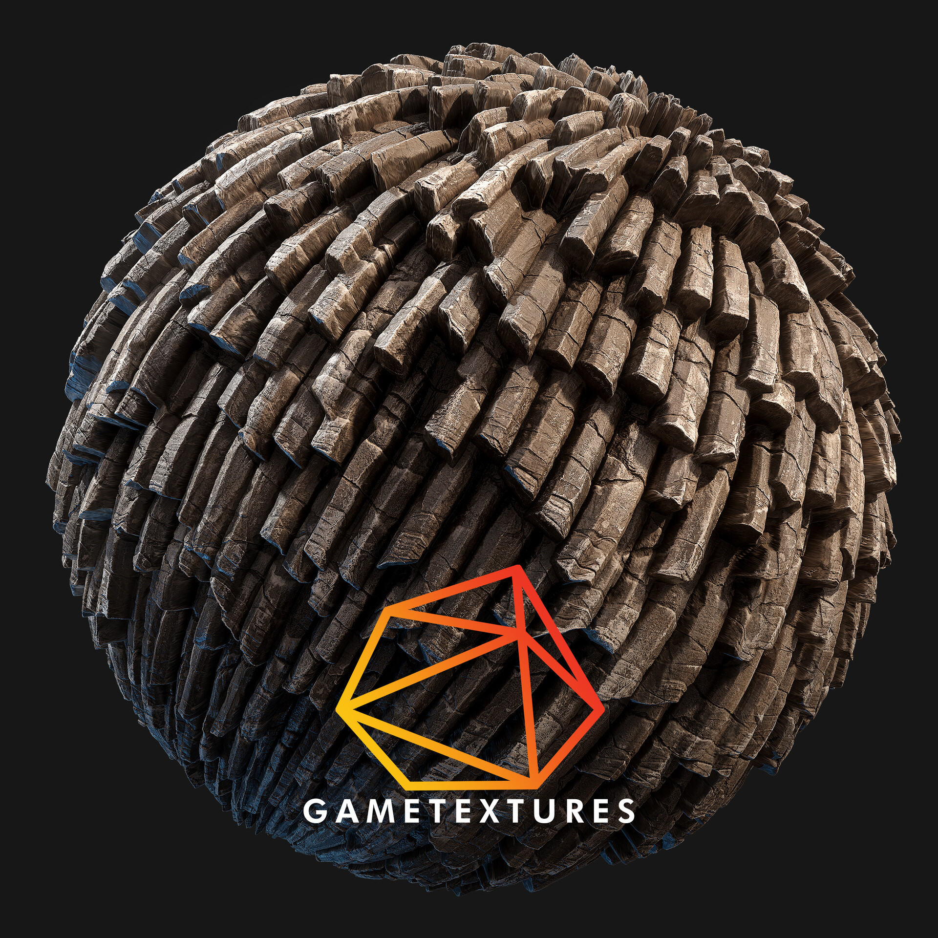 ArtStation - Icelandic Columnar Basalt