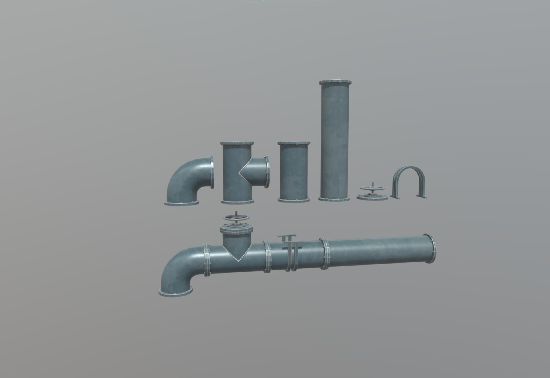 ArtStation - Modular Pipe Set