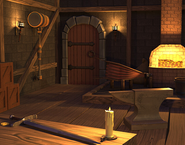 ArtStation - Forge Environment