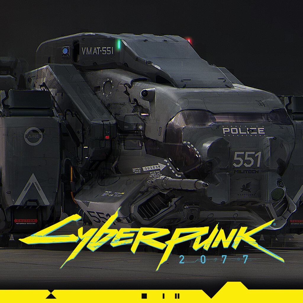 ArtStation - Militech Manticore AV