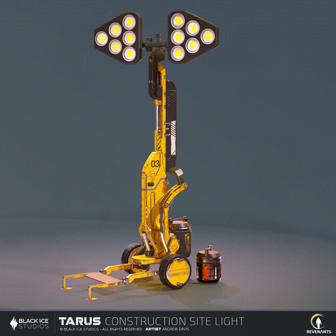 ArtStation - Construction Site Light