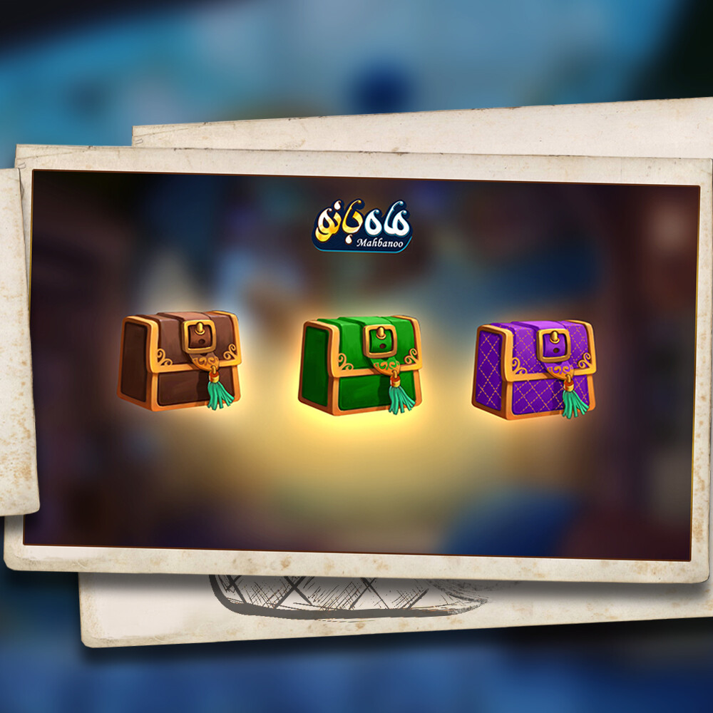 ArtStation - Reward Packs Design - "Mahbanoo"