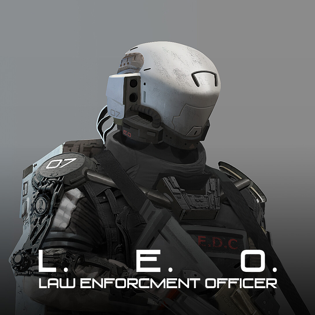 ArtStation - L.E.O. Law Enforcement Officer