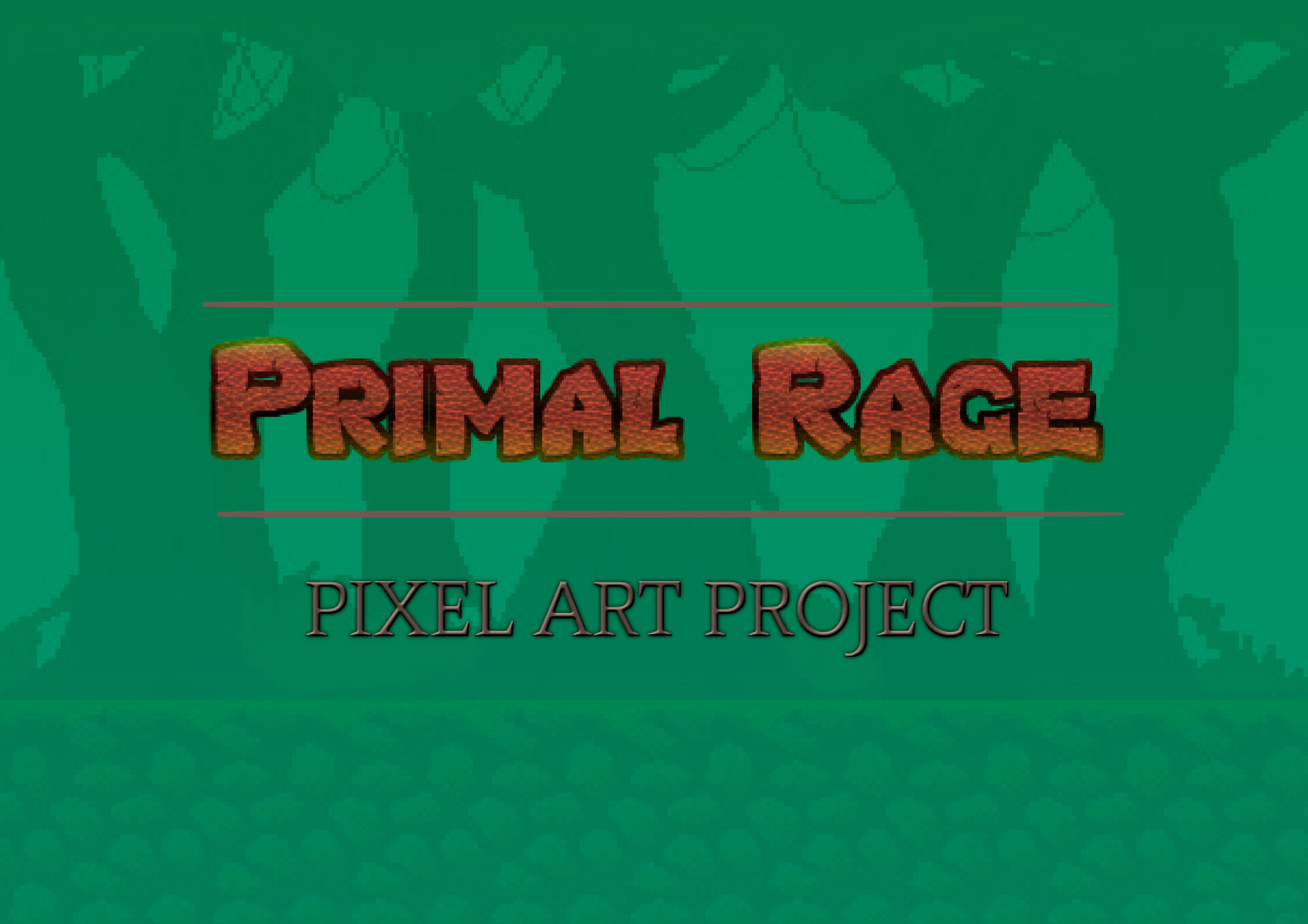 ArtStation - Primal Rage : Pixel Art Project
