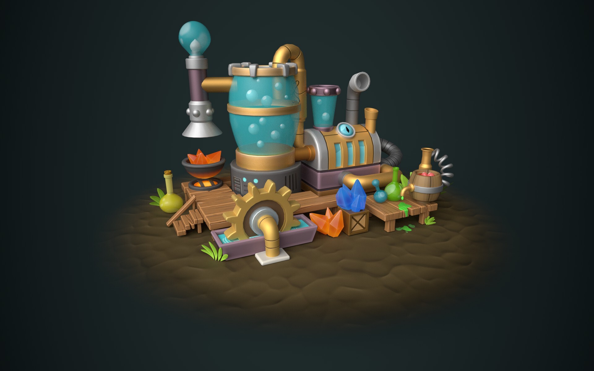 ArtStation - Potion Factory