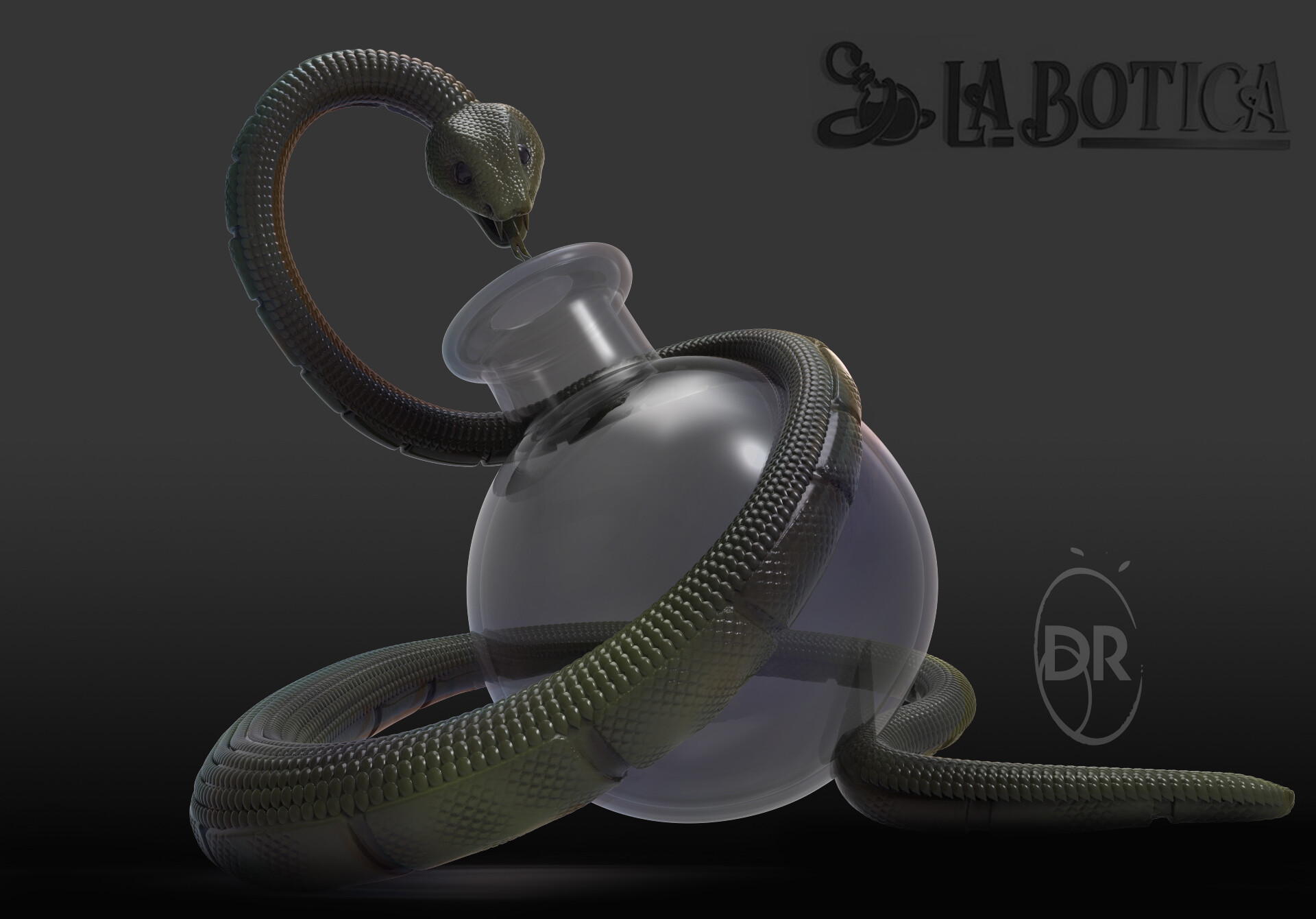 ArtStation - LA BOTICA LOGO