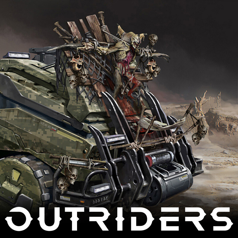 ArtStation - Outriders : Truck Skins