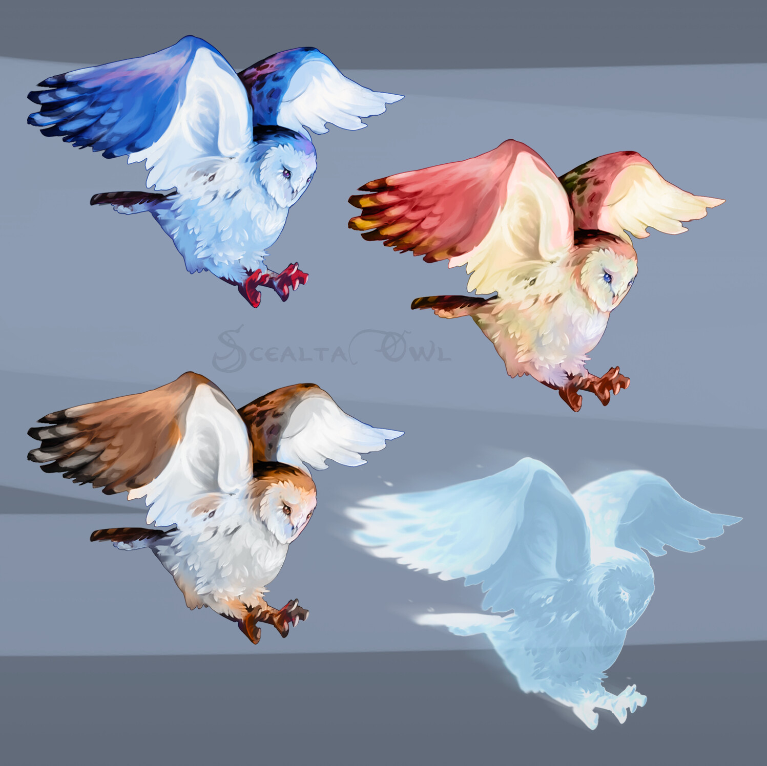 ArtStation - Scealta Owl