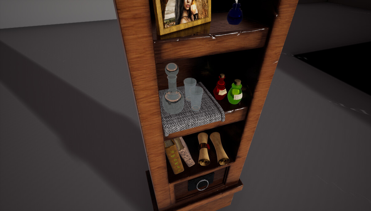 ArtStation - The wizard's wardrobe.