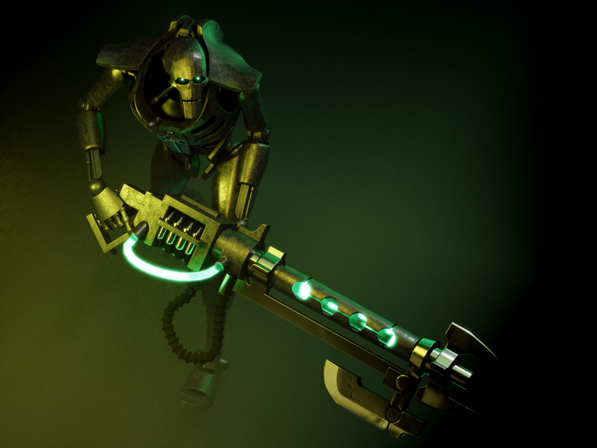 ArtStation - Necron Warrior