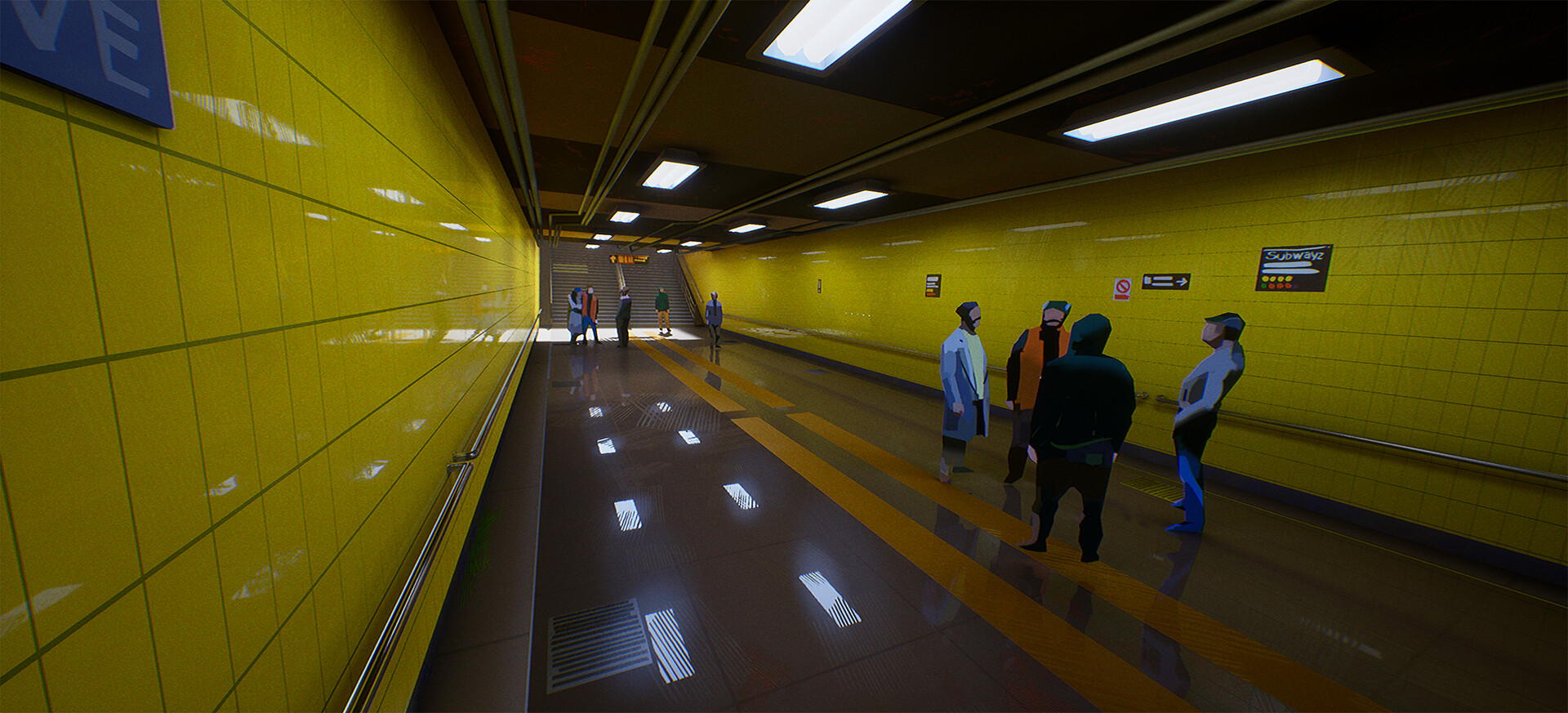 ArtStation - Stylised Doodle - Corridor