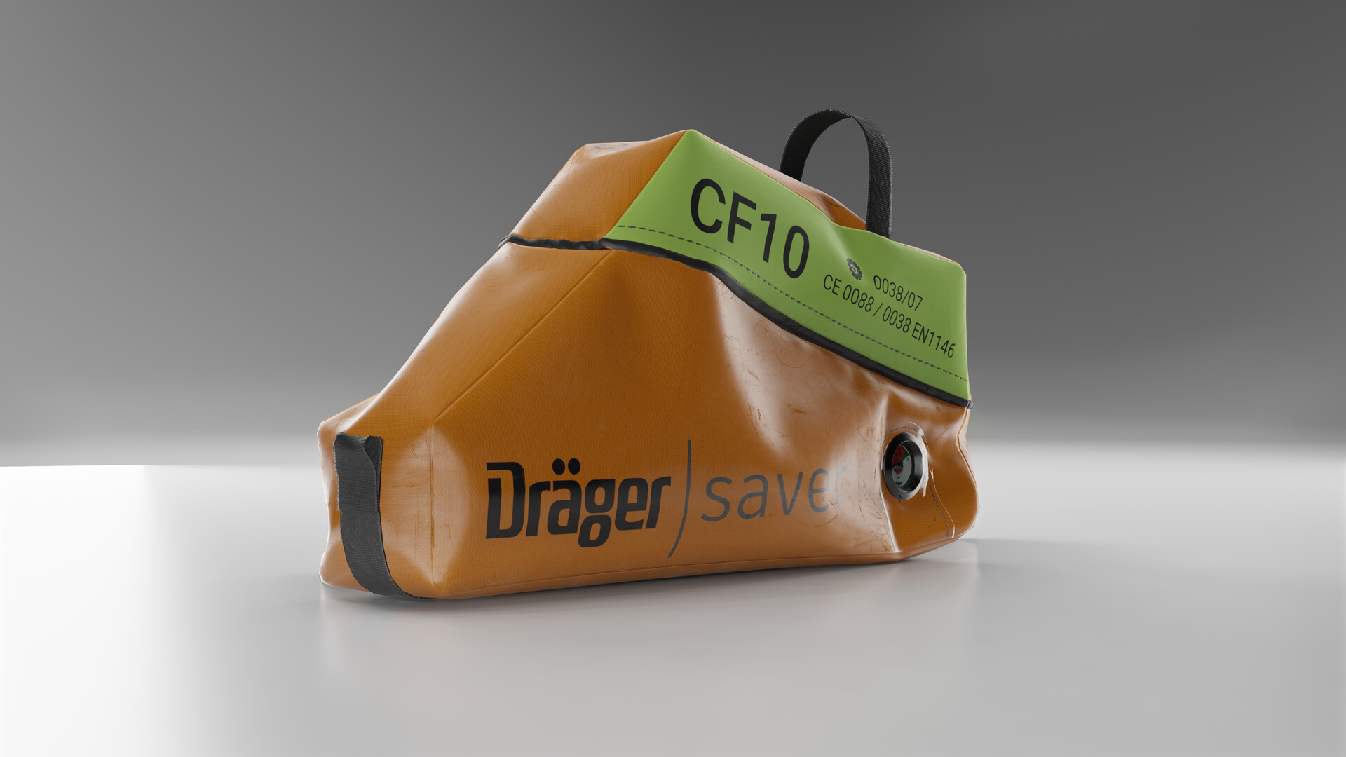 ArtStation - Dräger CF10 SCBA Low-Poly