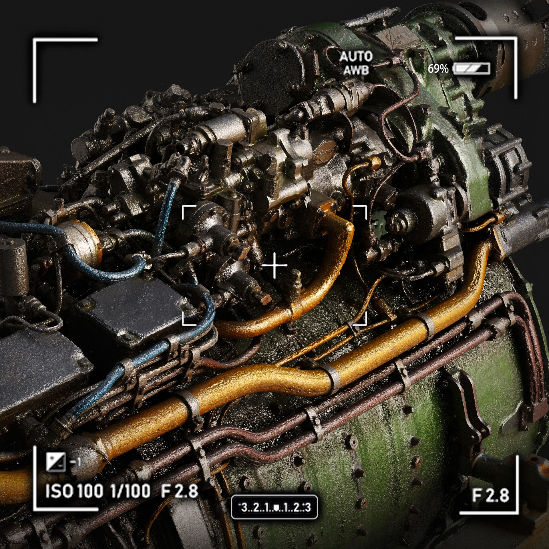 ArtStation - Engine 3D Scan