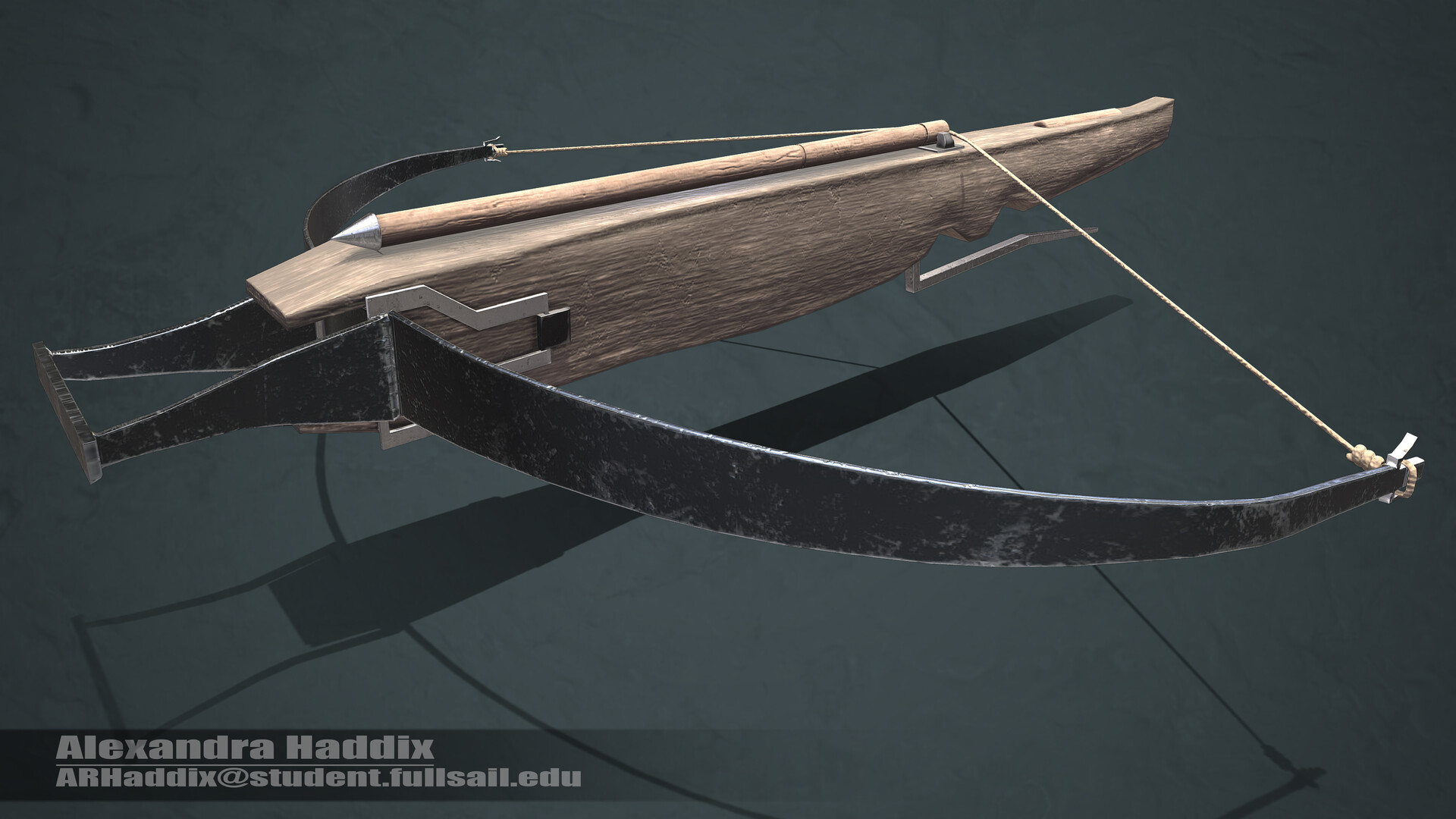 ArtStation - Medieval_Crossbow