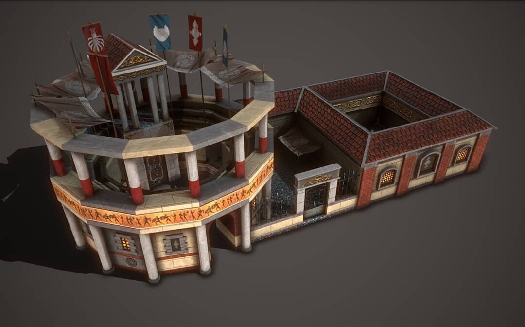 ArtStation - Ancient Arena