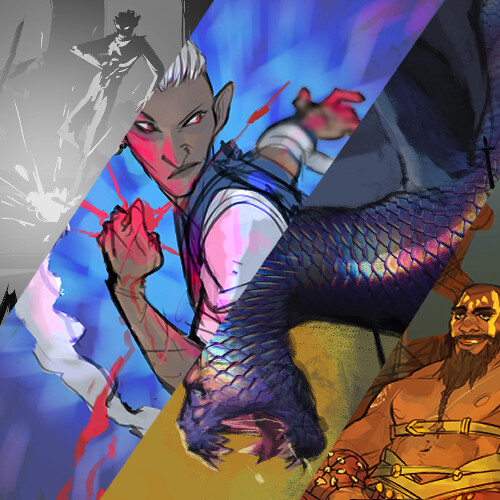 ArtStation - Dragon age Tabletop RPG concepts