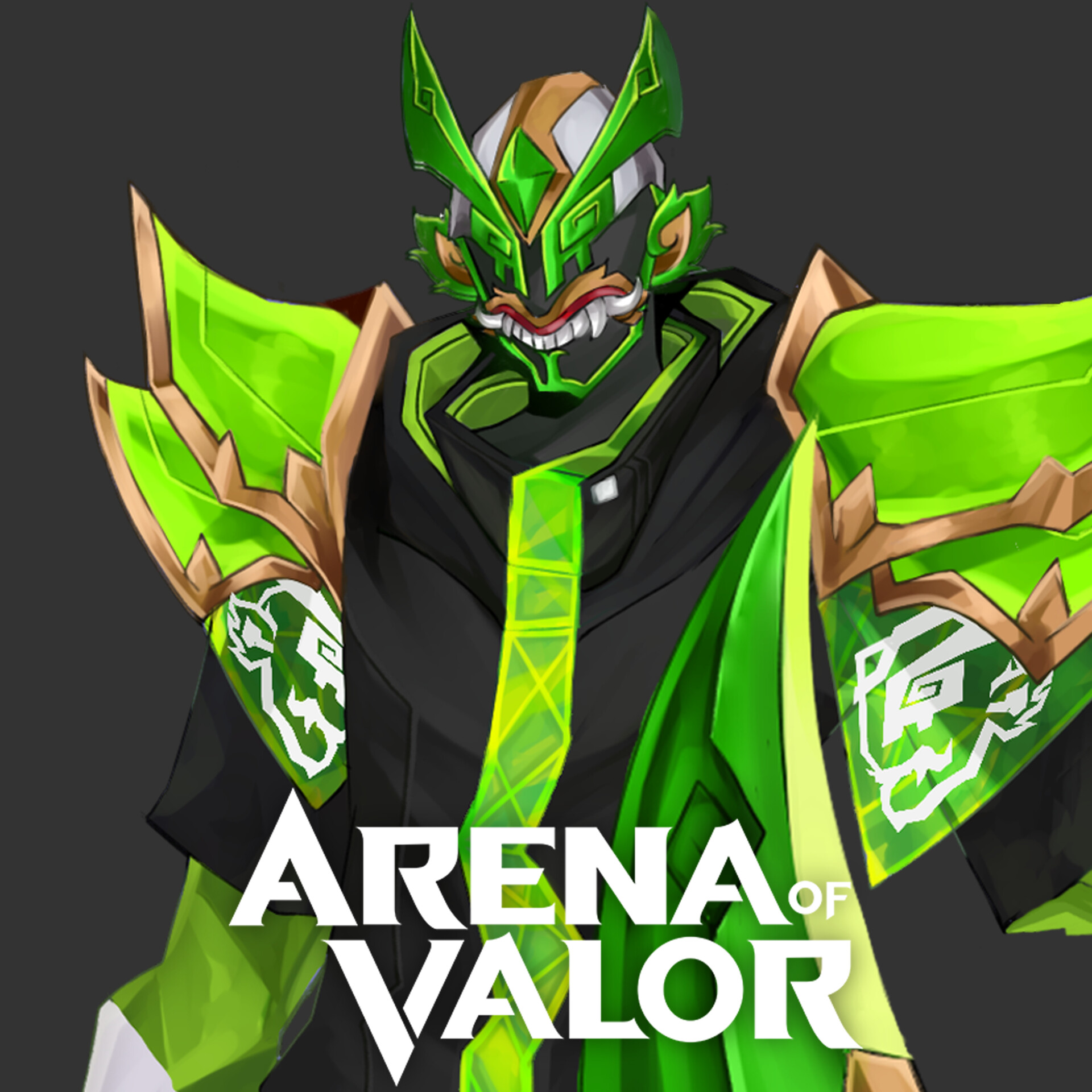 ArtStation - Nakroth Emerald Guard Rov Design Contest Thailand 2021 ...