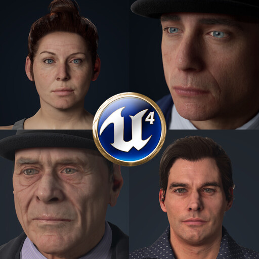 ArtStation - VR - Characters - UE4