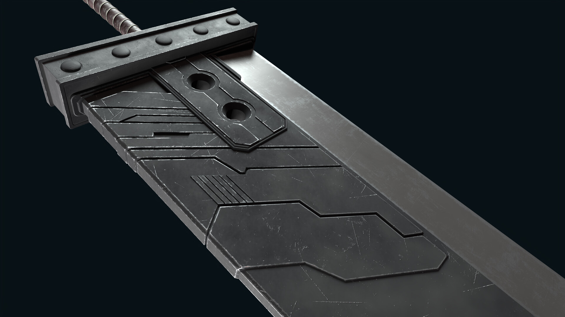 ArtStation - Buster Sword (Final Fantasy VII Remake) Fanart