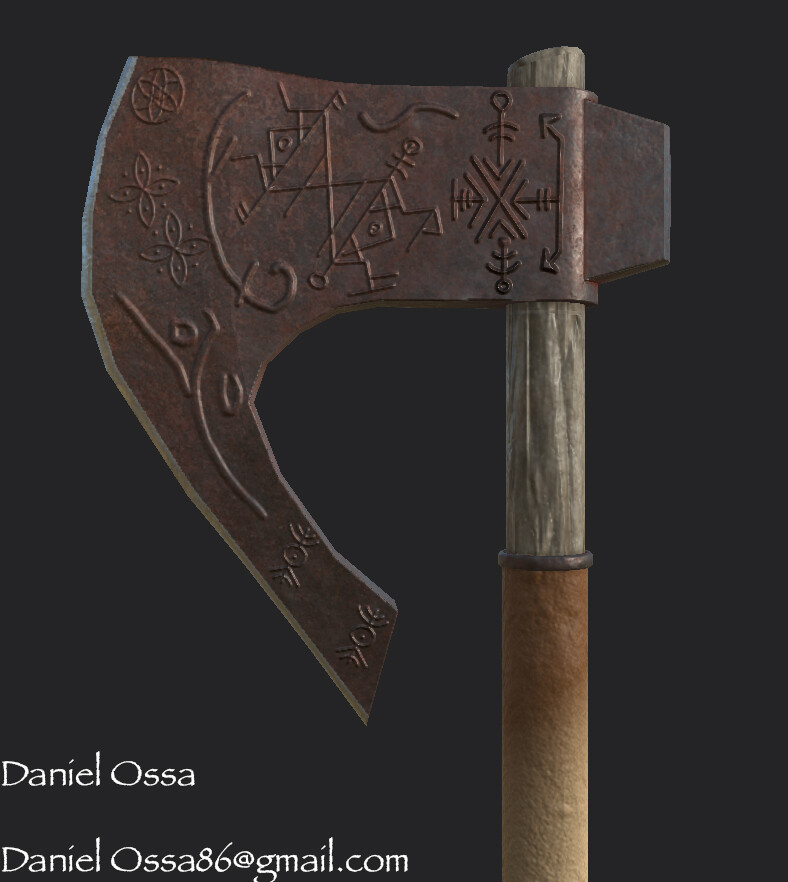 ArtStation - Nordic Axe