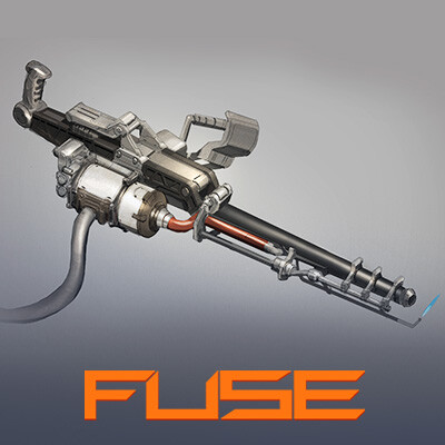ArtStation - FUSE - Heavy Flame Thrower