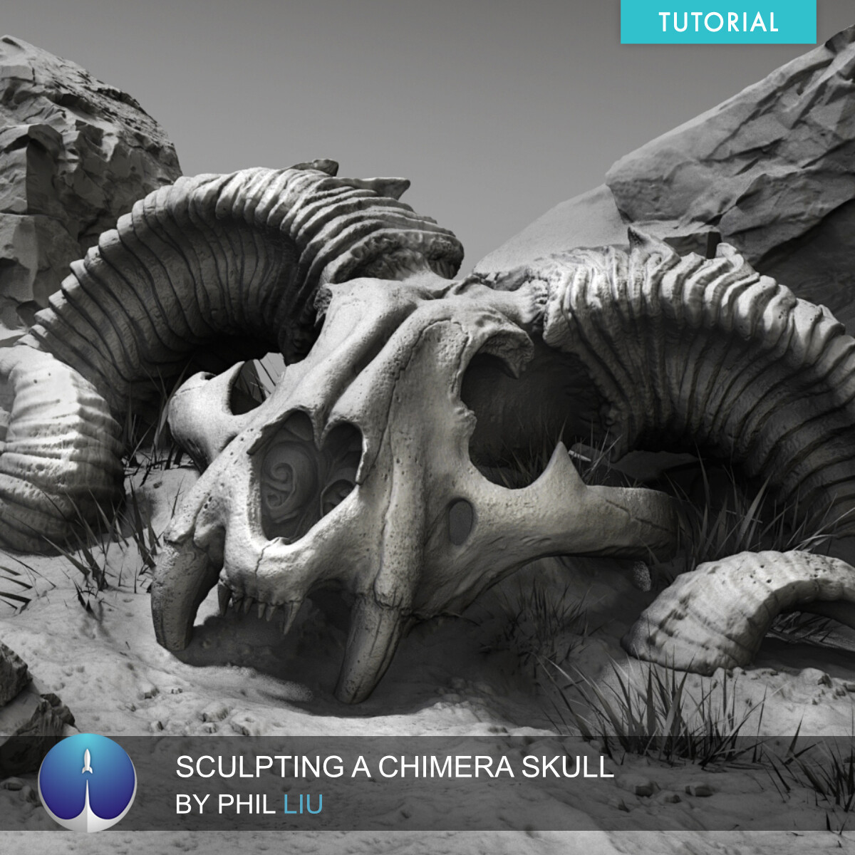Experience Points - Sculpting a Chimera Skull | Phil Liu
