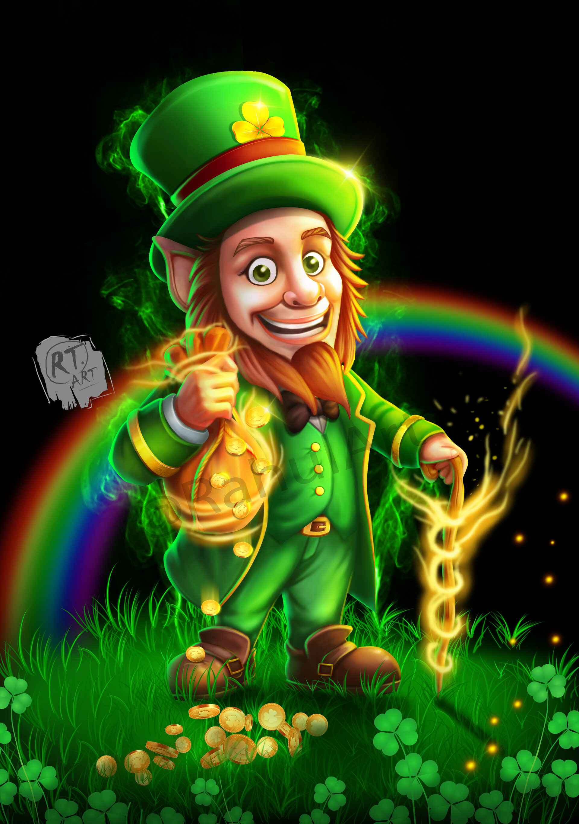 ArtStation - leprechaun character