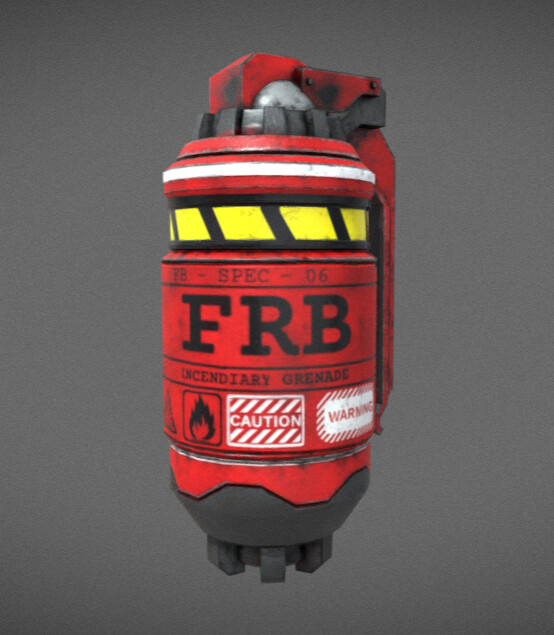 ArtStation - Incendiary Grenade