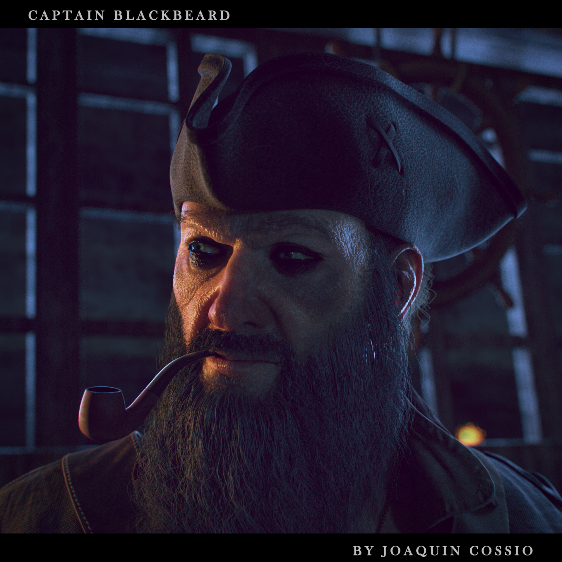 ArtStation - Captain Blackbeard