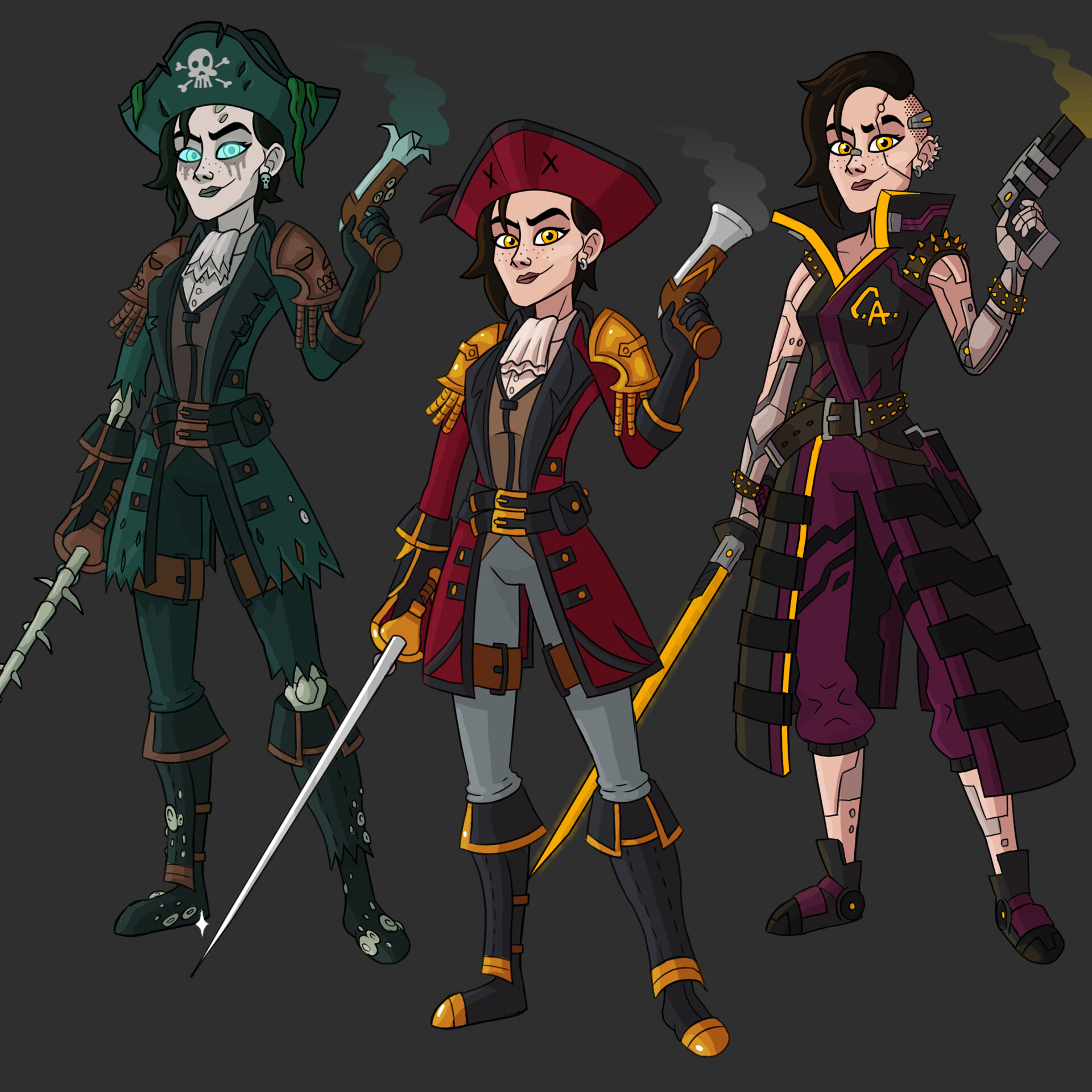 ArtStation - Calia skins