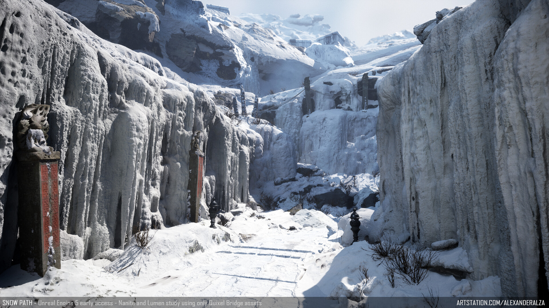 ArtStation - Snow Path