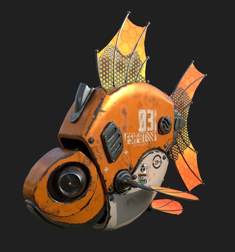 ArtStation - Fish Bot 3.0