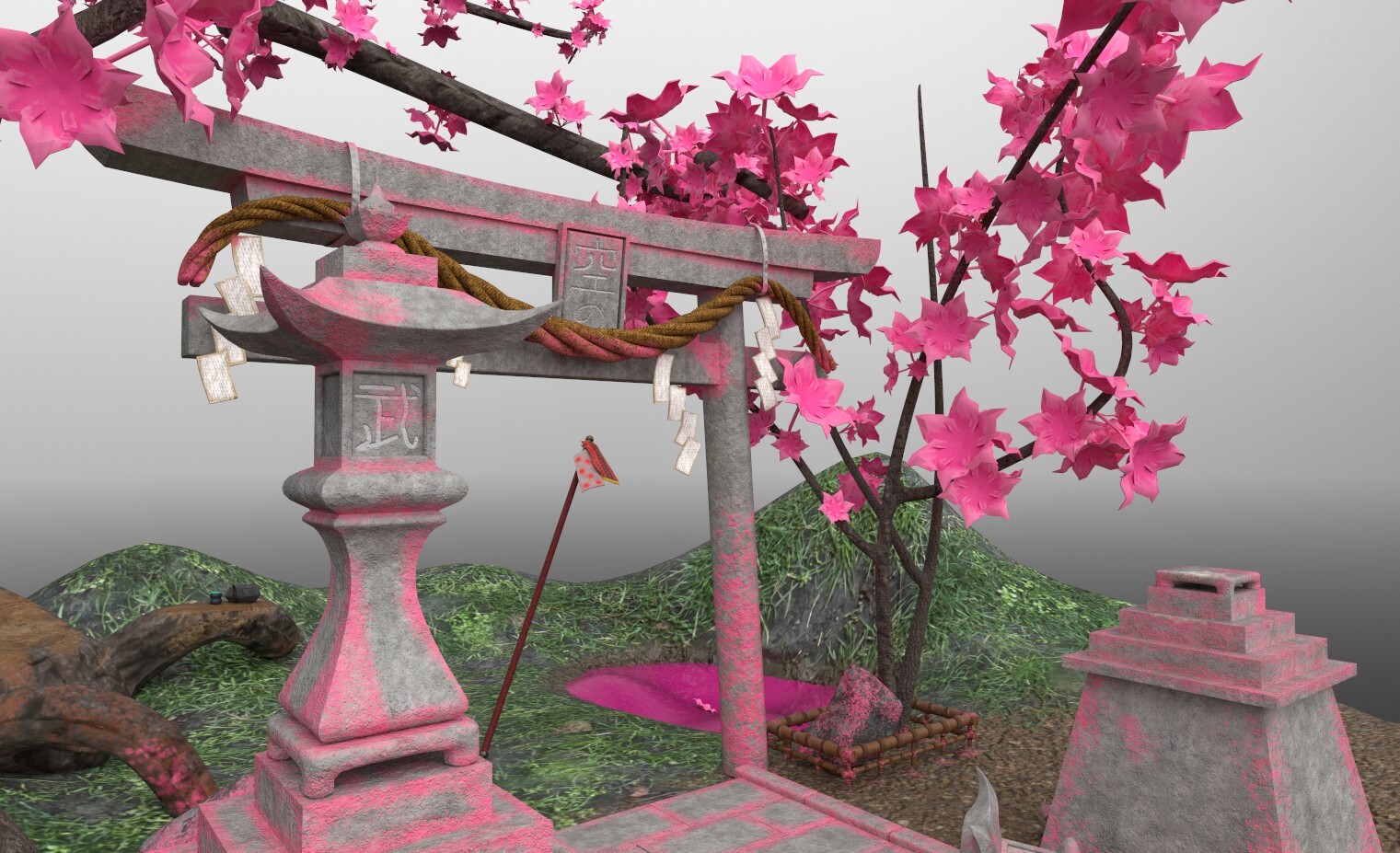 ArtStation - Clash On The Void`s Bridge