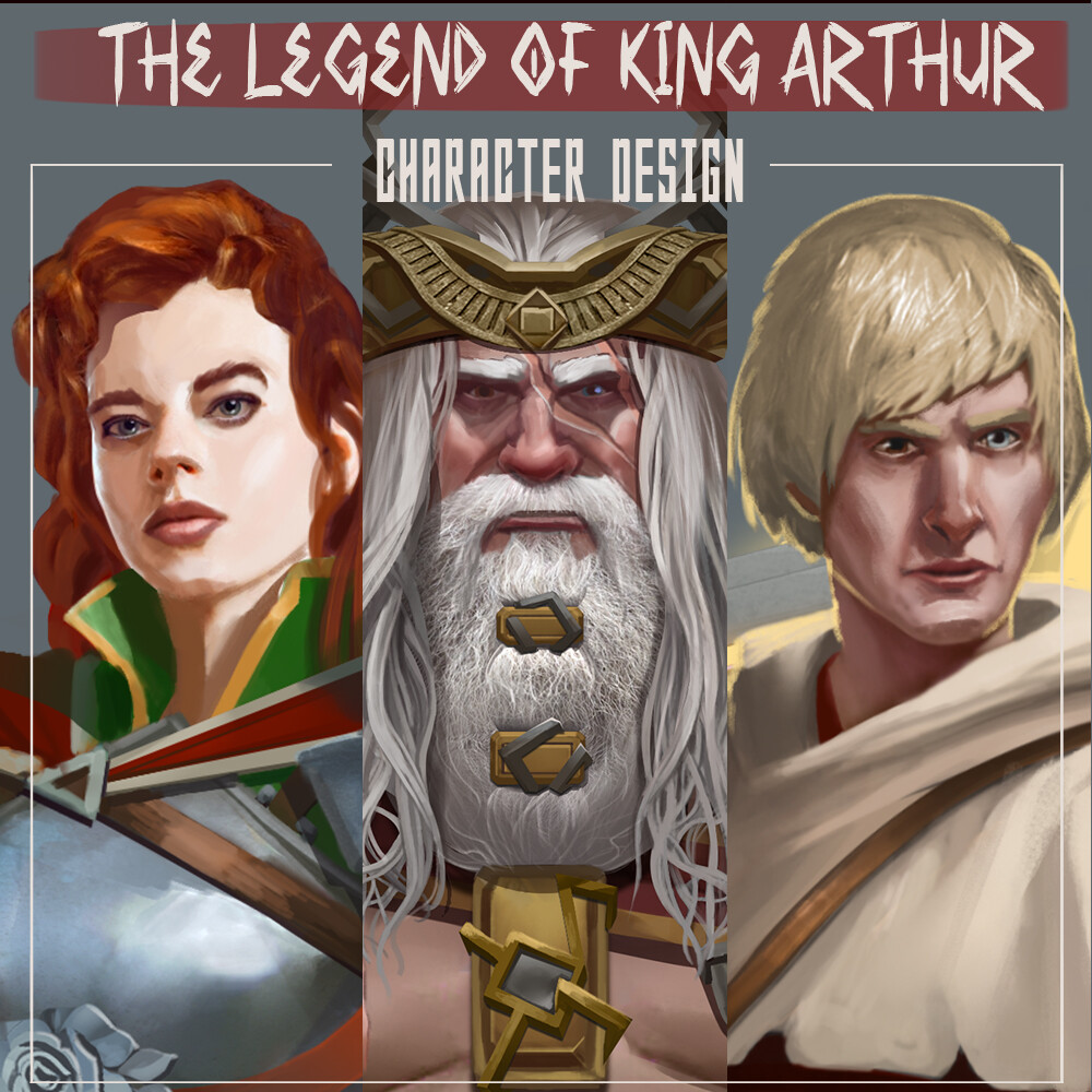 ArtStation - The Legend of King Arthur - Character Design