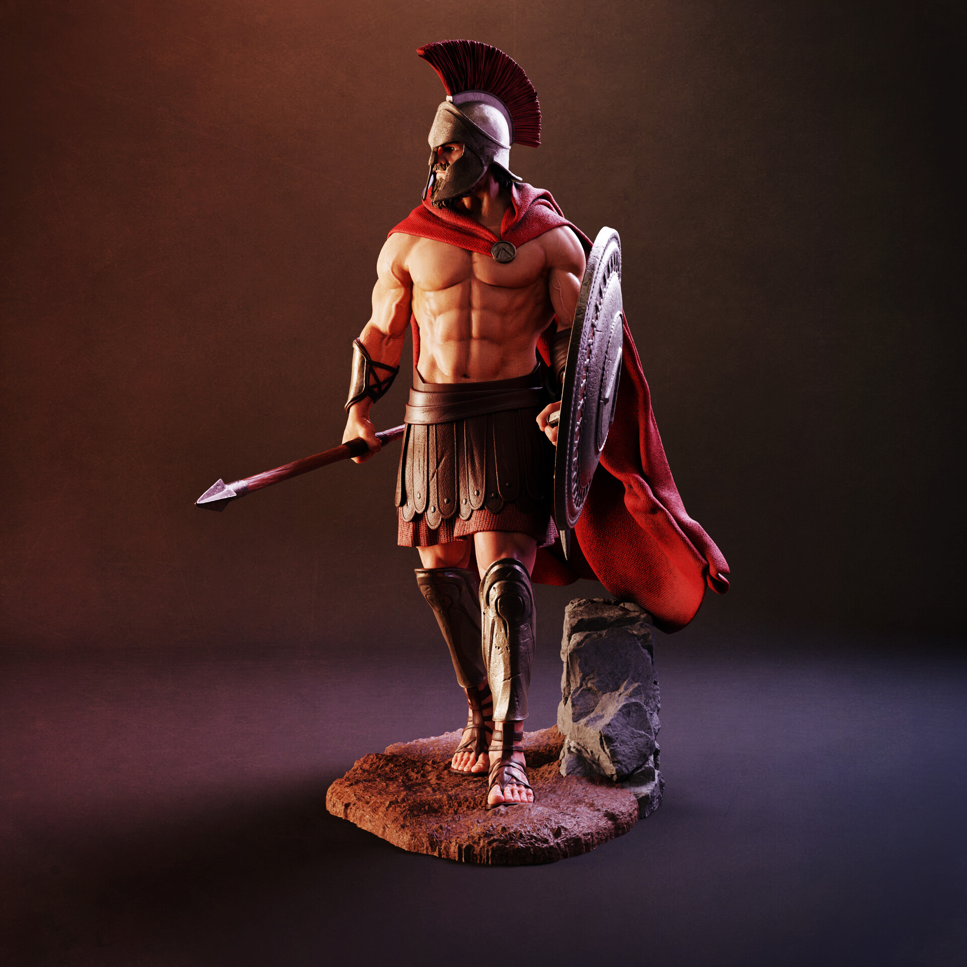 ArtStation - King Leonidas