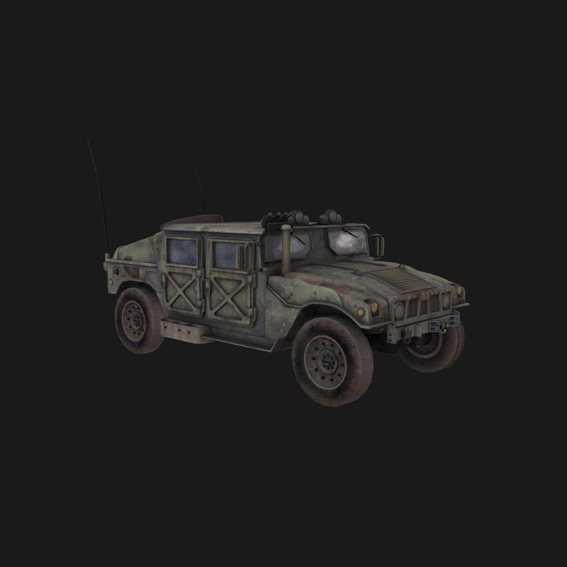 ArtStation - Humvee