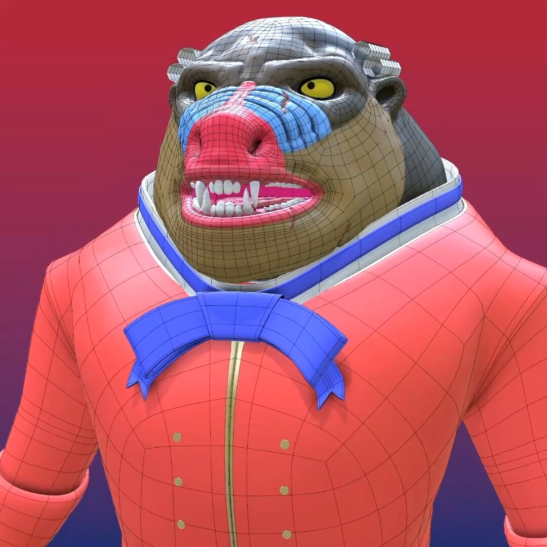 ArtStation - Scarlemagne - Retopology & UV Layout / Kipo And The Age Of ...